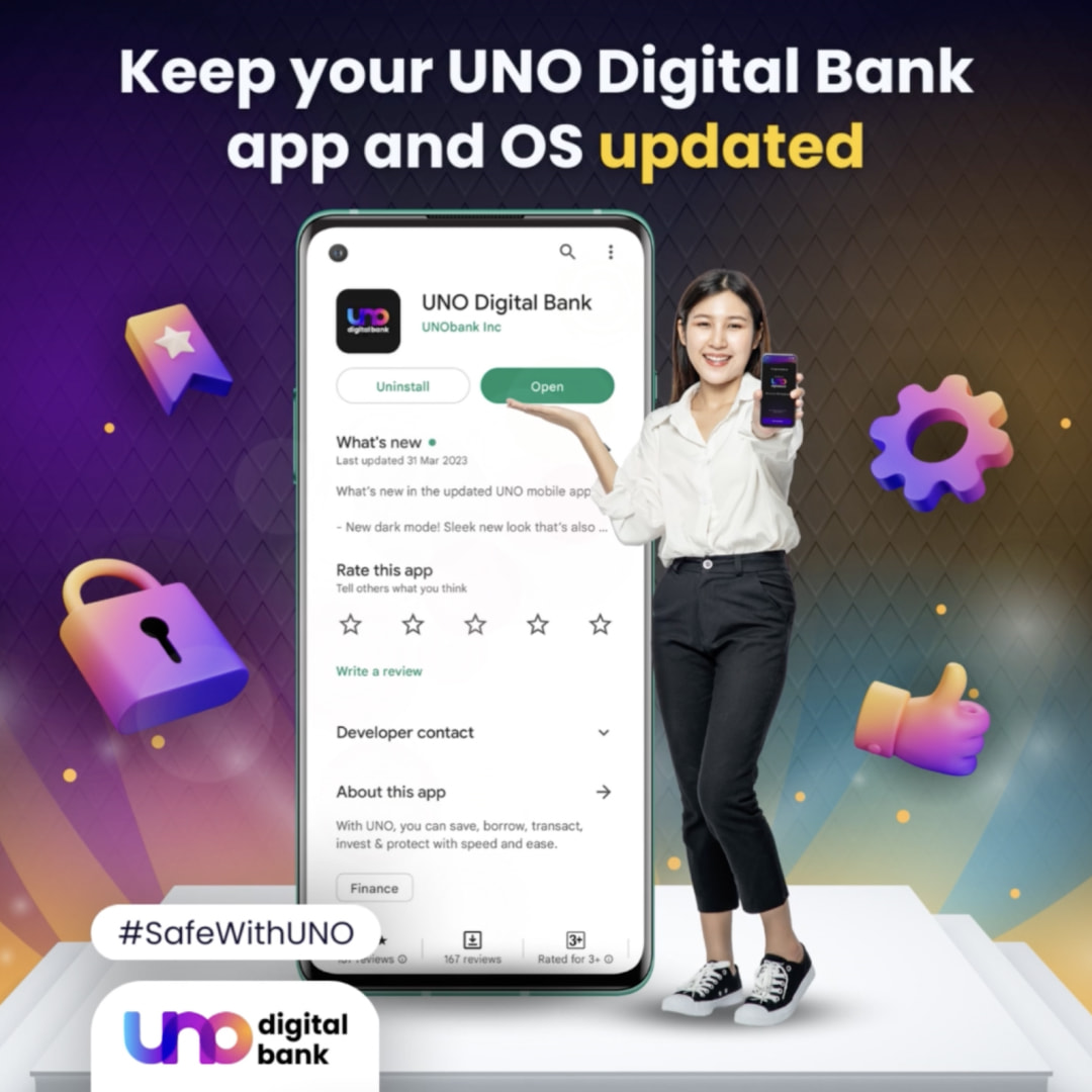 Keep it updated! - UNOBank