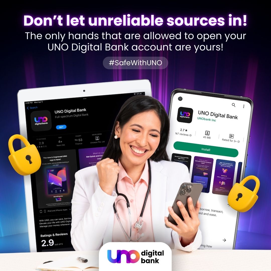 Don’t let unreliable sources in! - UNOBank