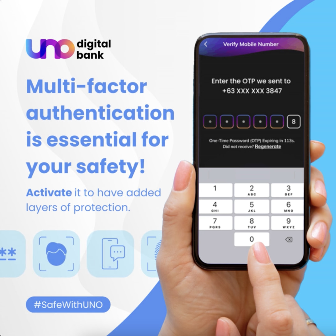 Multi-factor authentication is essential for your safety! - UNOBank