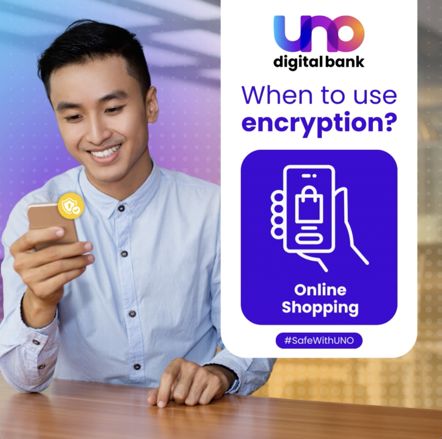 When to use encryption? - UNOBank