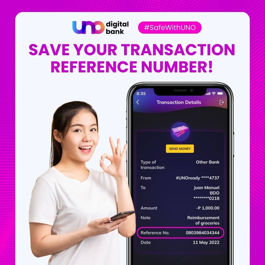 Transaction Reference - UNOBank
