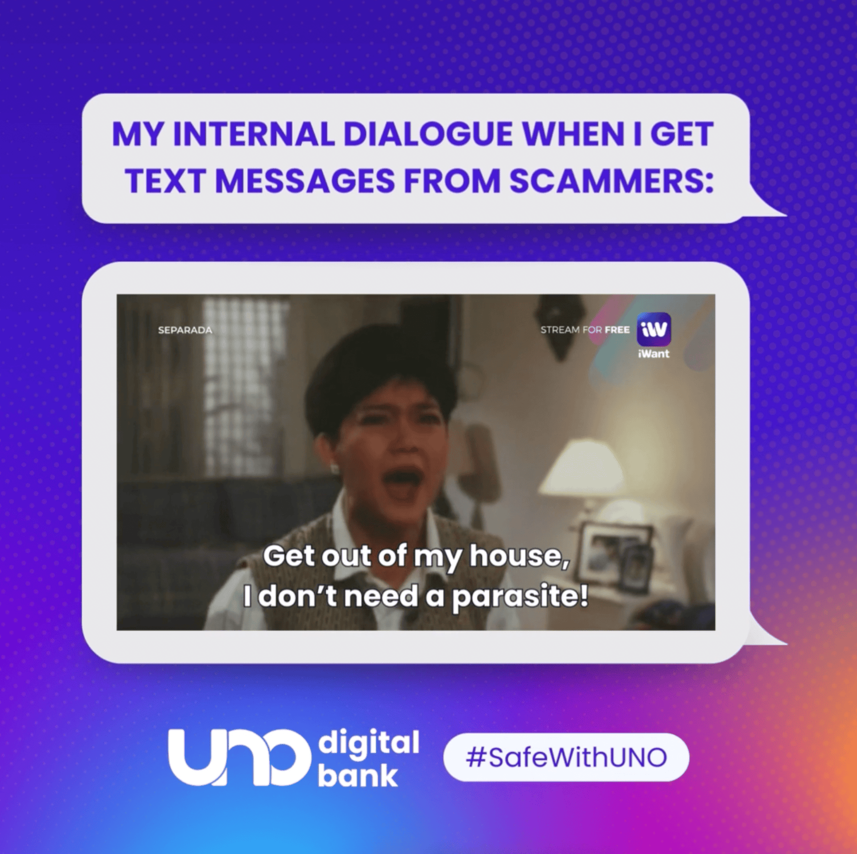 SMS Scam - UNOBank