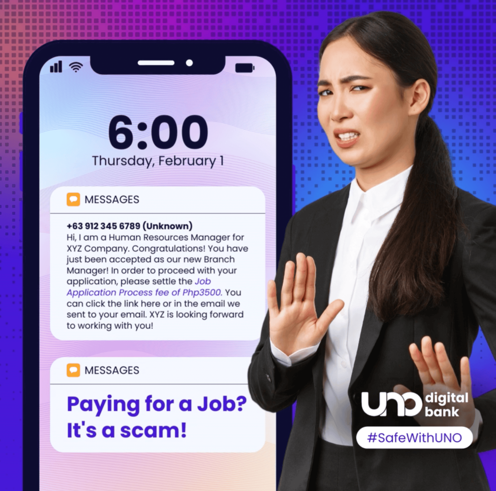Job Scams - UNOBank